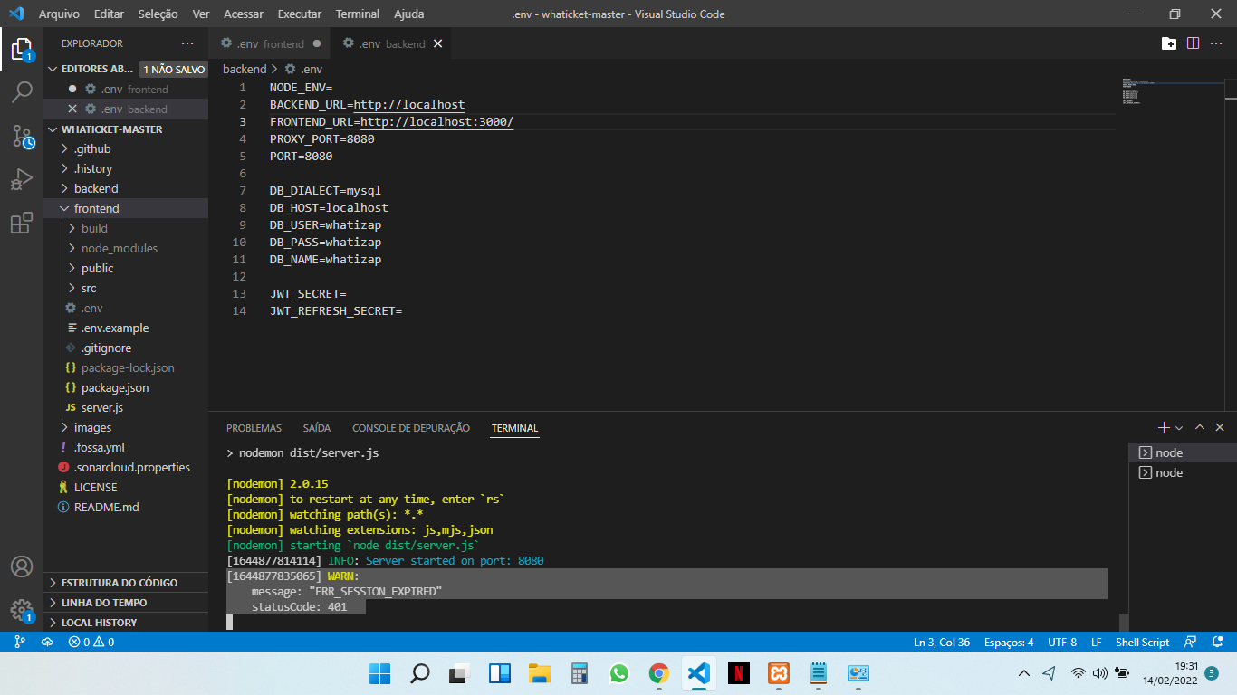message: "ERR_SESSION_EXPIRED" statusCode: 401 · Issue #376 · canove ...