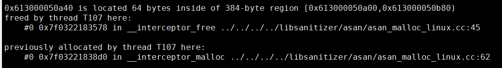 asan doesn't show full free and pre allocated stack · Issue #1631 · google/sanitizers · GitHub