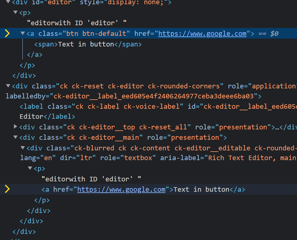 Link Decorators Not Reproduced On Load Classes V3200 · Issue 11321 · Ckeditorckeditor5