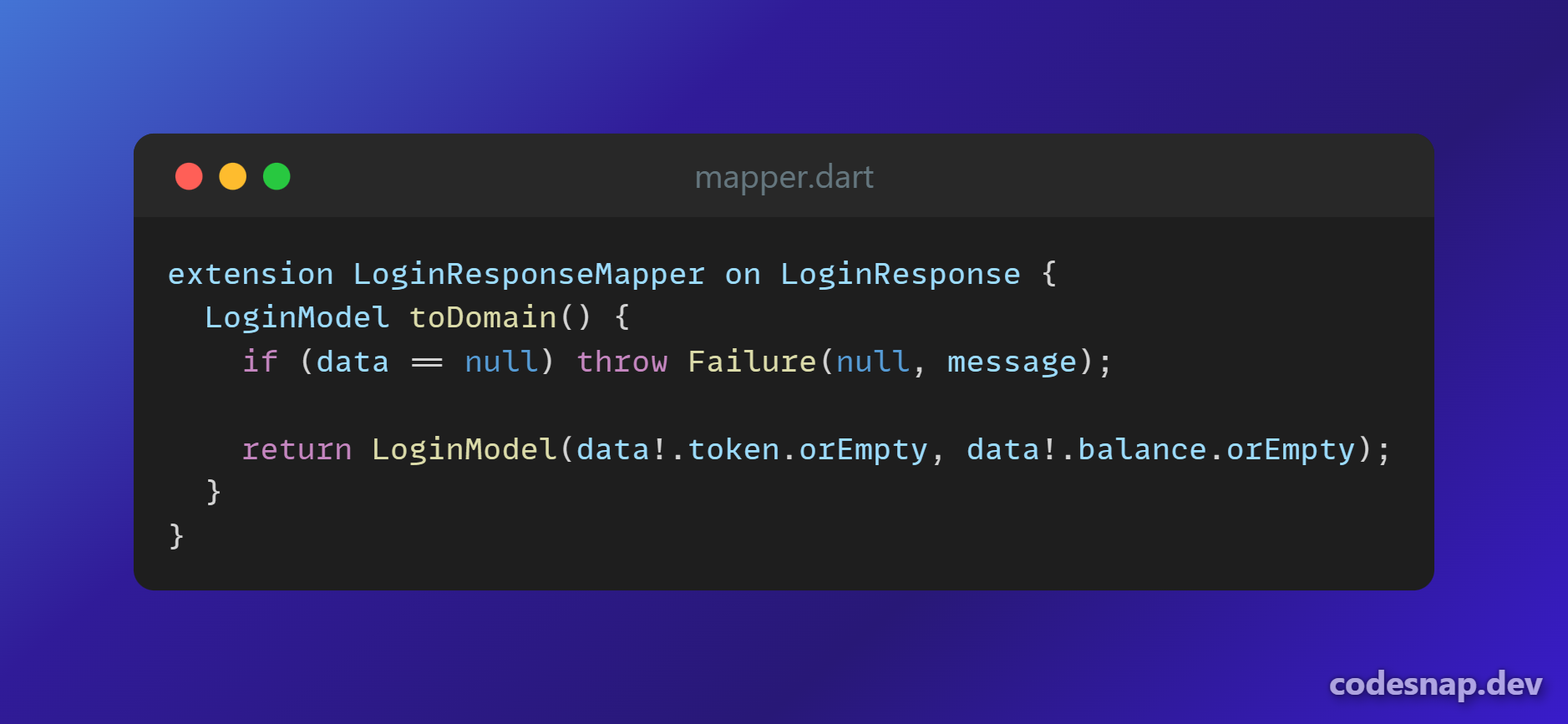 salah - Dart API docs