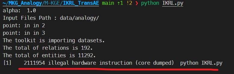 environment problem · Issue #10 · zjunlp/MKG_Analogy · GitHub