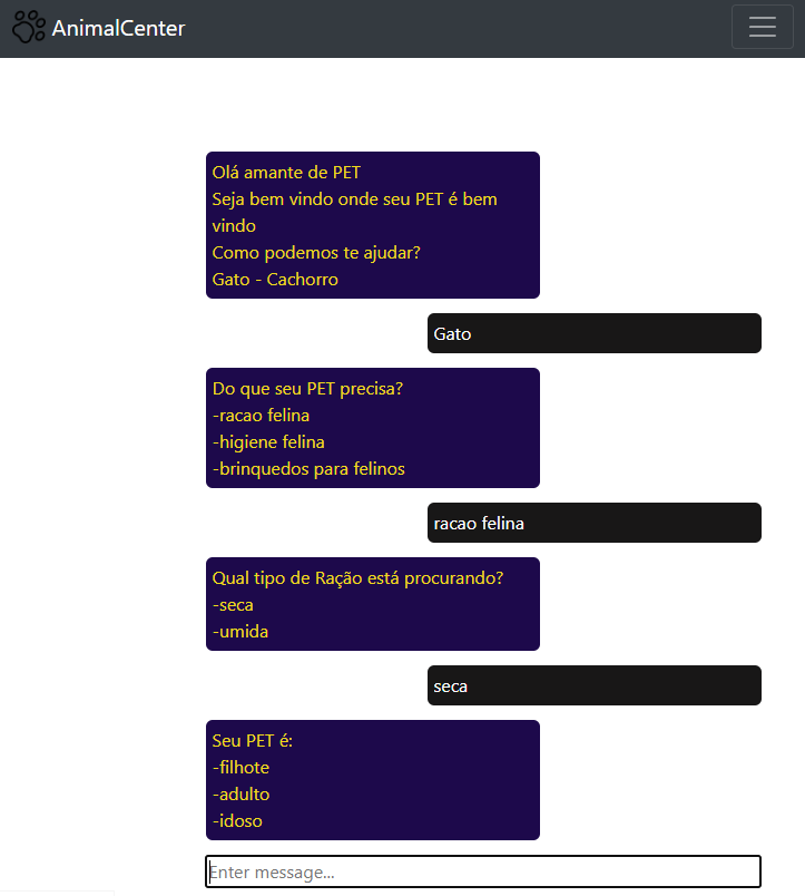 GitHub - bhunao/chatBot_animalCenter