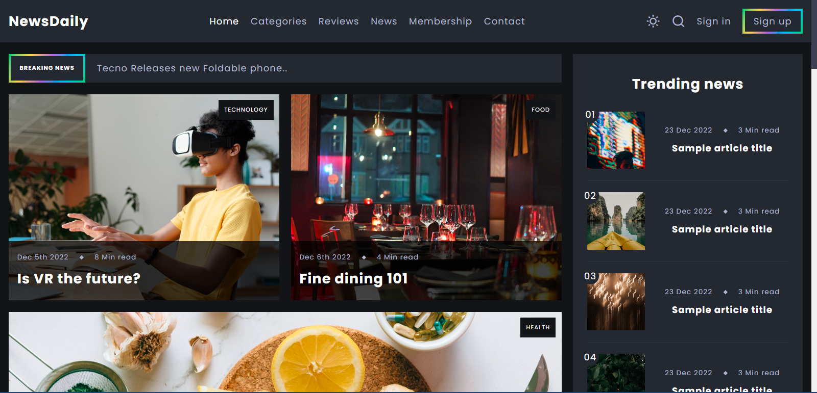 GitHub - Praizee/News-Blog-Website: News Blog Website