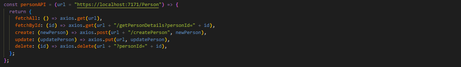 Home Page Appjsx · Issue 3 · Brunow8reactjsaspnetcorecrud · Github