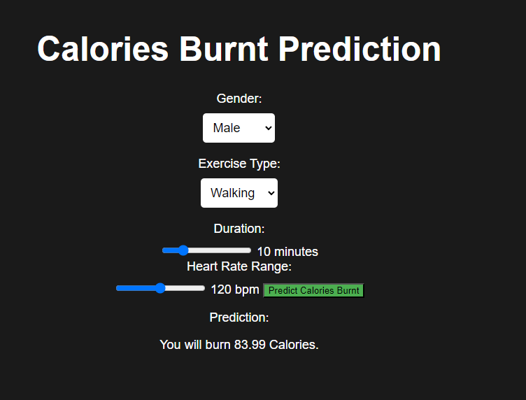 GitHub - akashhdev/CalorieBurntWebApp: The webapp extention for the ...