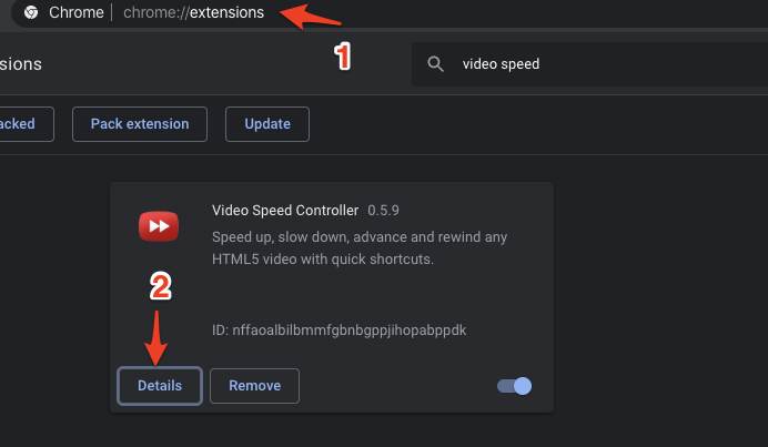 Can the speed of local videos played in chrome be changed? · Issue #580 ...