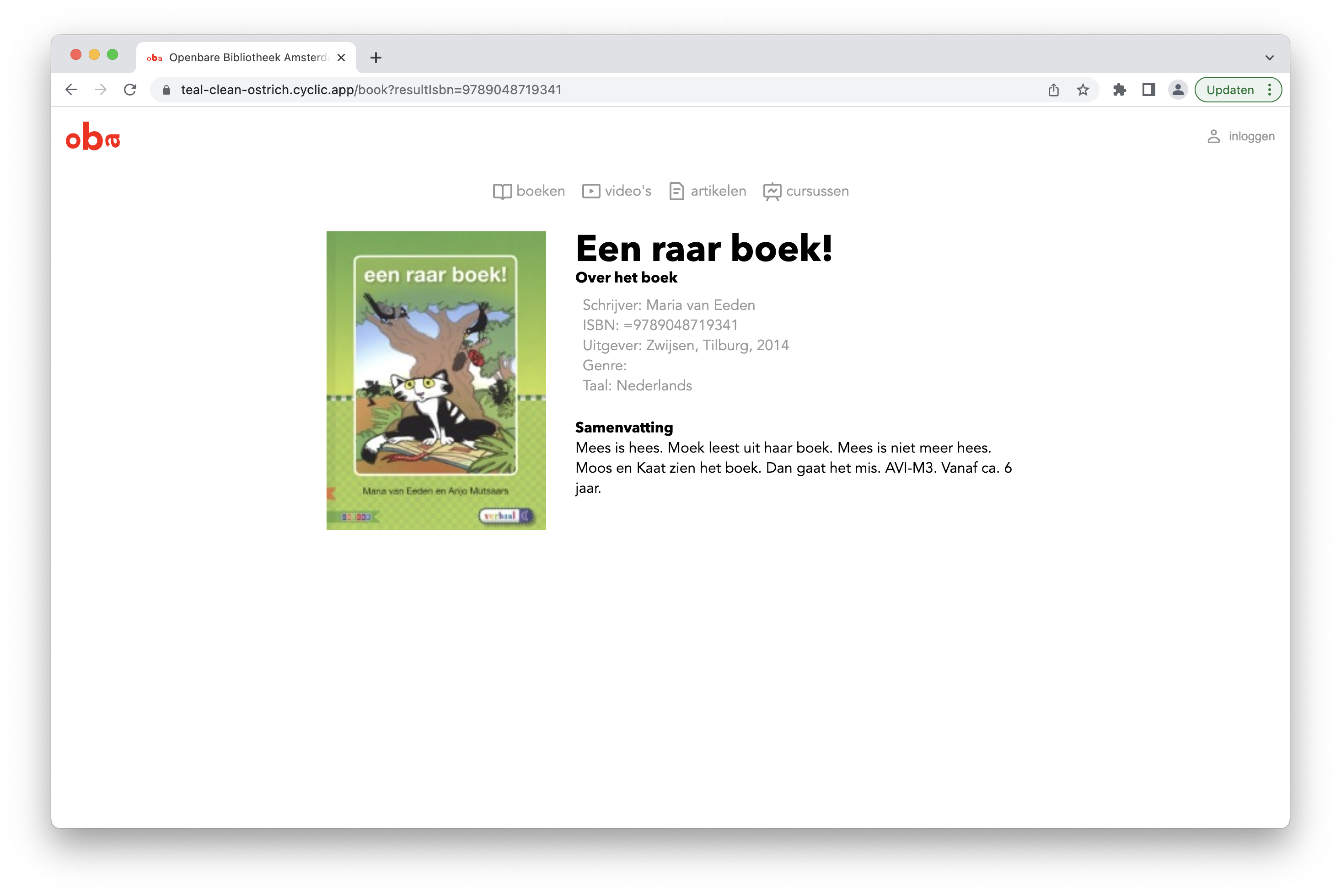 GitHub - Stefan-Espant/sprint-8-oba: Ontwerp en ontwikkel een server-side website voor de oba