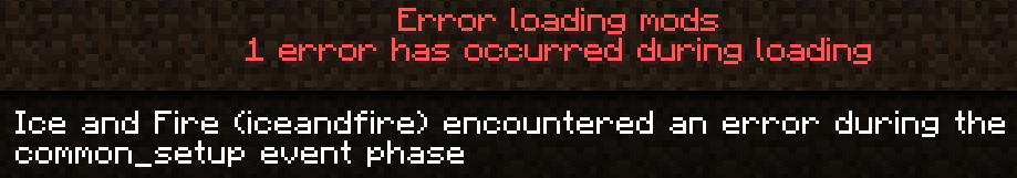 Cant Load The Mod · Issue 4160 · Alexmodguy Ice And Fire · Github