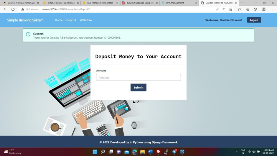 GitHub - naveen5655/BANKING-SYSTEM
