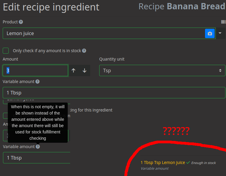 Feature Request: Replace also the unit when a recipe ingredient has a ... Feature Request: Replace also the unit when a recipe ingredient has a ...