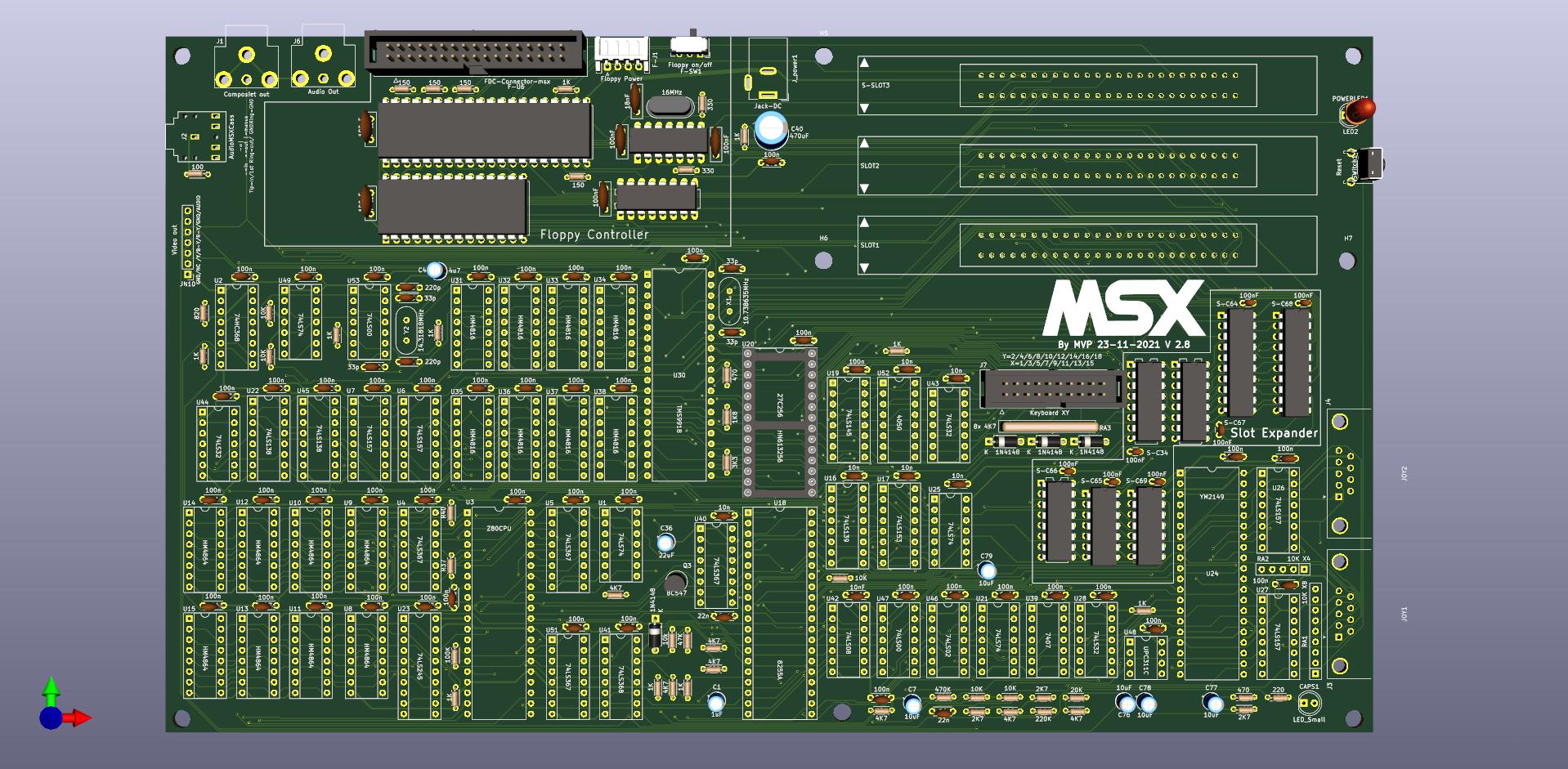 GitHub - jojoenco/MSX-1-with-D-ram-plus: MSX 1 with D-ram plus floppy ...