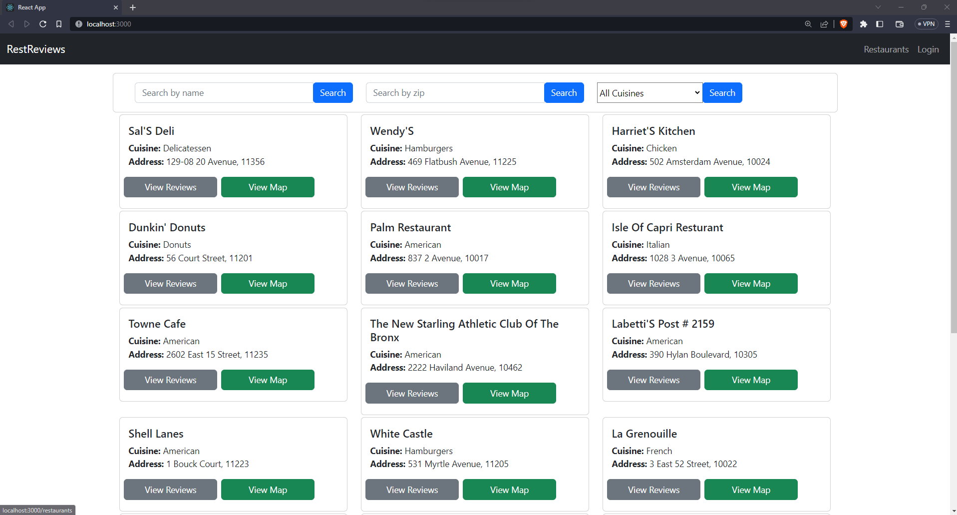 GitHub - BanukaKA/MERNreviewManager: A MERN stack application that Manages data of Canadian and ...