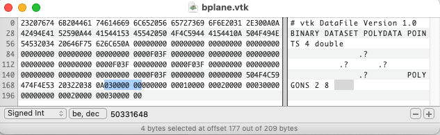 meshconvert: invalid binary vtk files · Issue #2593 · MRtrix3/mrtrix3 · GitHub