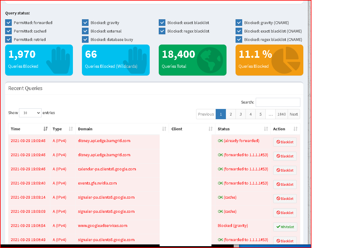 long term data query log data always shows red color , web interface version 5.7 · Issue #1905 ...