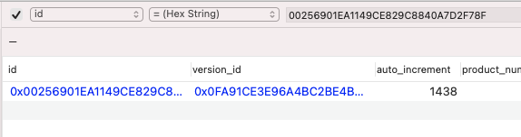 Feature Request: Add ability to filter binary column with hex string · Issue #1439 · TablePlus ...
