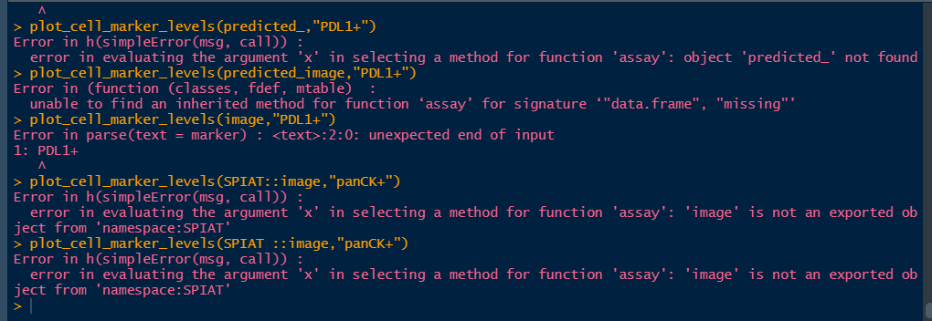 Scatter Plot not generating · Issue #9 · TrigosTeam/SPIAT · GitHub