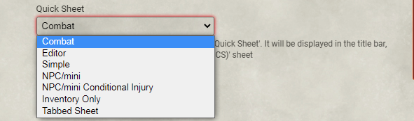 [Feature request] make available Character Sheets a system setting · Issue #855 · crnormand ...