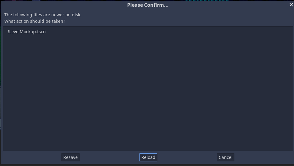 Make a dialogue window "The following files are newer on disk" easy to understand · Issue #3456 ...