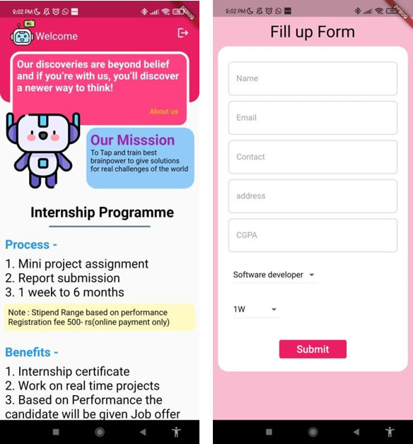 GitHub - AbhinayPatil/evi_task: Basic app performing login signup and form functionalities