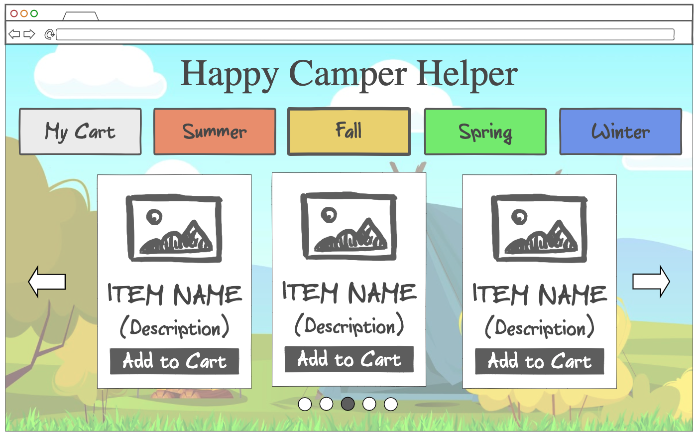 GitHub - nancy-luu/frontend_happy_camper_helper: Phase 3 project front-end