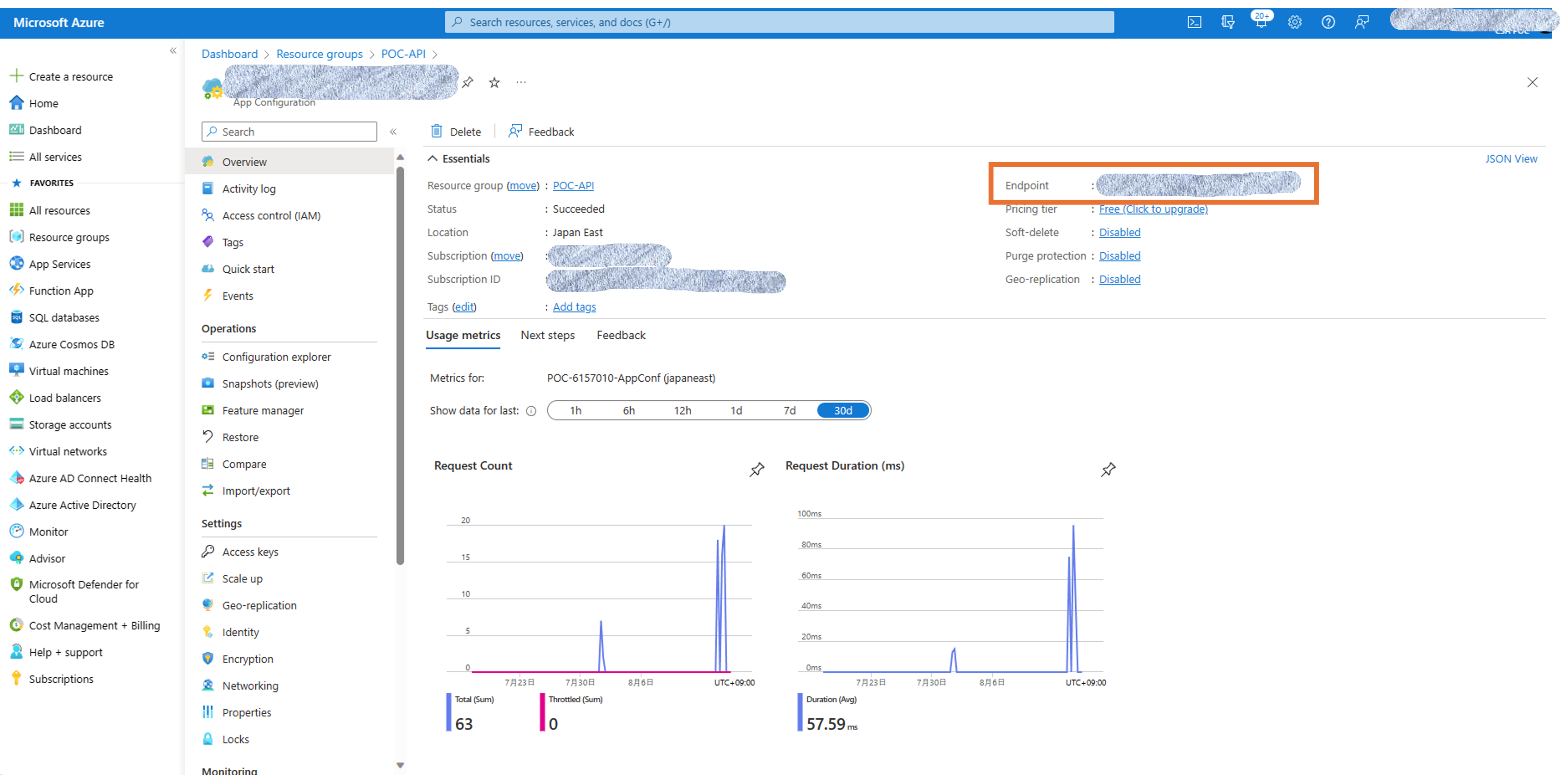GitHub - TK3214-MS/POC-AppConf: Microsoft サーバーレスフローからセキュアに App Configuration パラメータにアクセスする