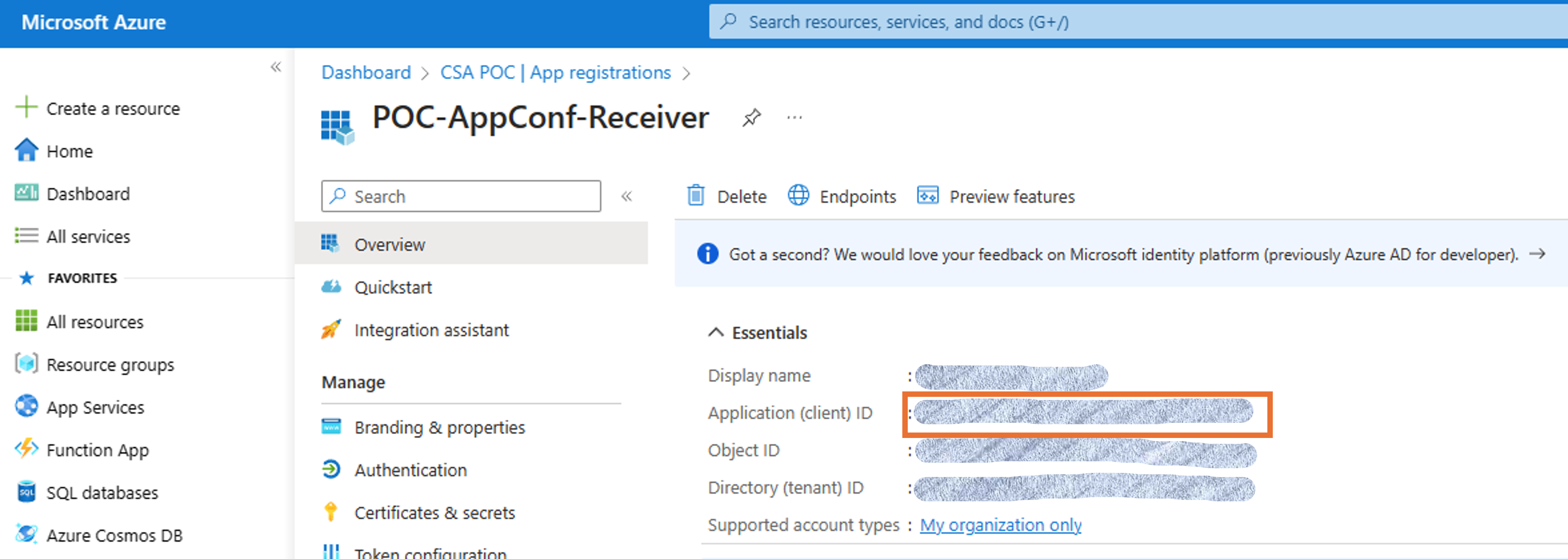GitHub - TK3214-MS/POC-AppConf: Microsoft サーバーレスフローからセキュアに App Configuration パラメータにアクセスする
