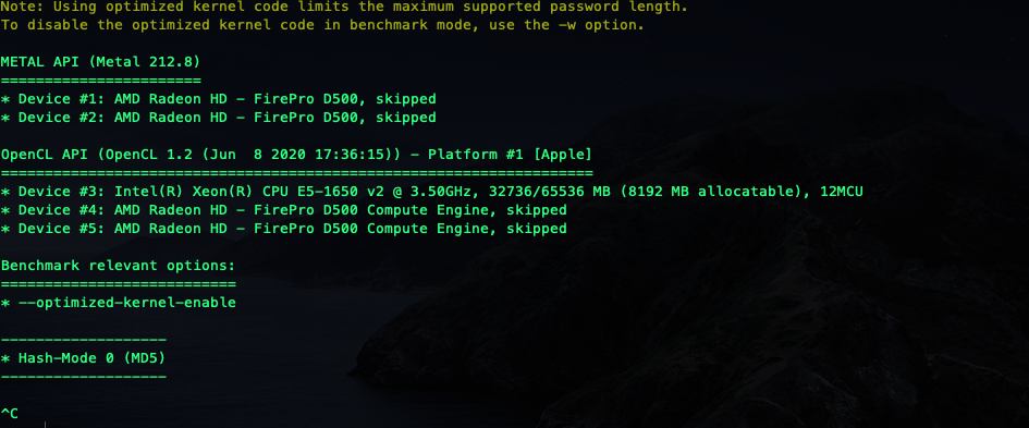 Device IDs being compiled wrong? · Issue #3289 · hashcat/hashcat · GitHub
