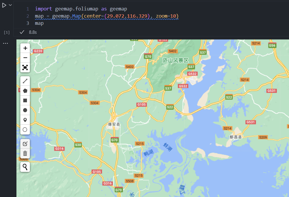 Could geemap work well in Vscode? · gee-community geemap · Discussion #1312 · GitHub