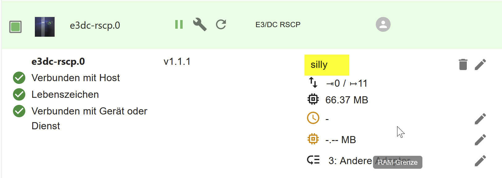 Battery data incorrect or incomplete · Issue #145 · git-kick/ioBroker.e3dc-rscp · GitHub