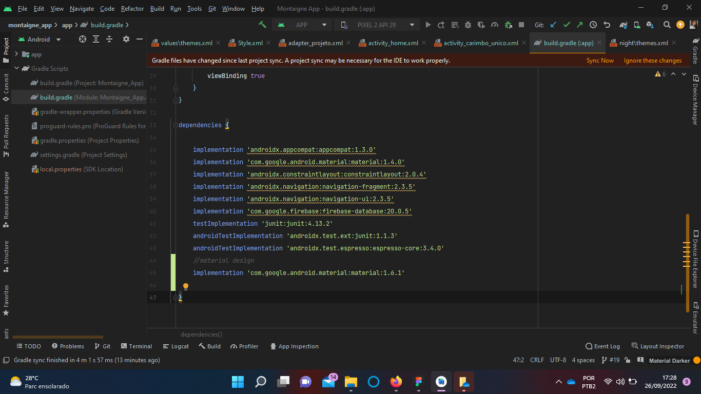 Implementação dos styles nos layouts · Issue #19 · Montaigne-ensaios ...