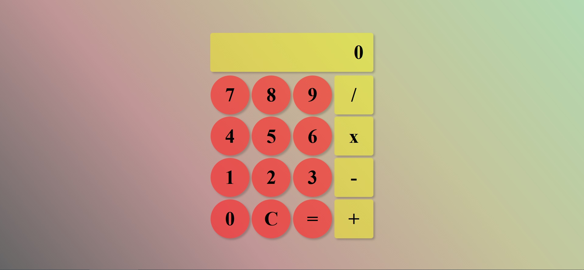 GitHub - The-Estonian/js_calculator: Vanilla Javascript calculator practice