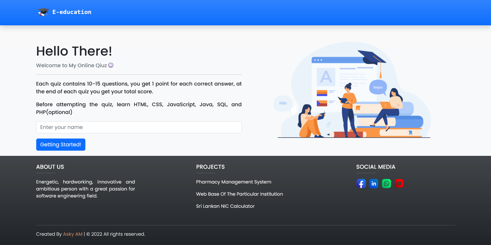 GitHub - AM-ASKY-97/online-quiz-application
