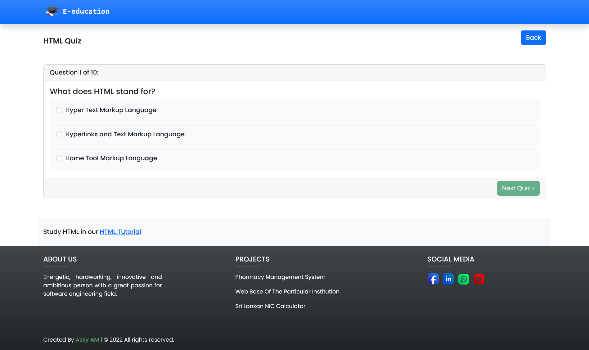 GitHub - AM-ASKY-97/online-quiz-application