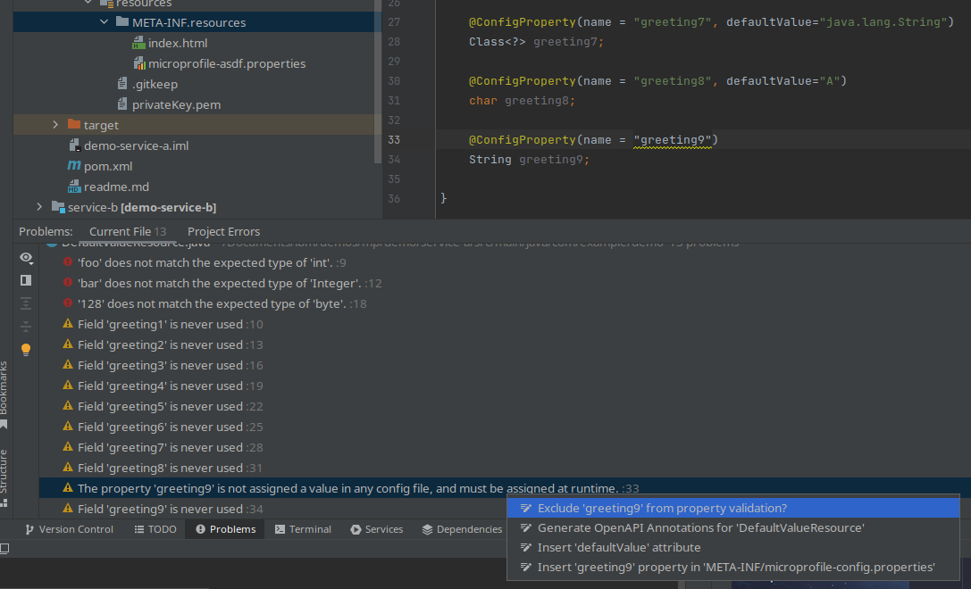 Edits to MicroProfile Config Sources do not get reflected in the IDE · Issue #330 · OpenLiberty ...
