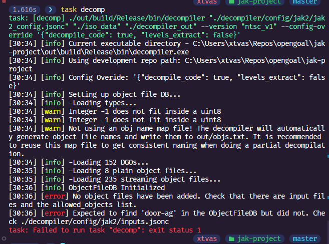 Decompiler Some Object Files Are Skipped Even When The Decompiler Is Specifically Set To Them 6585