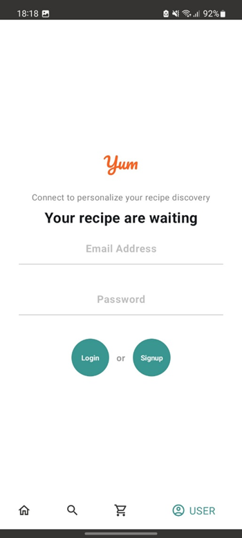 GitHub - AnBuiii/Yum: Food recipe app using Jetpack Compose and Ktor
