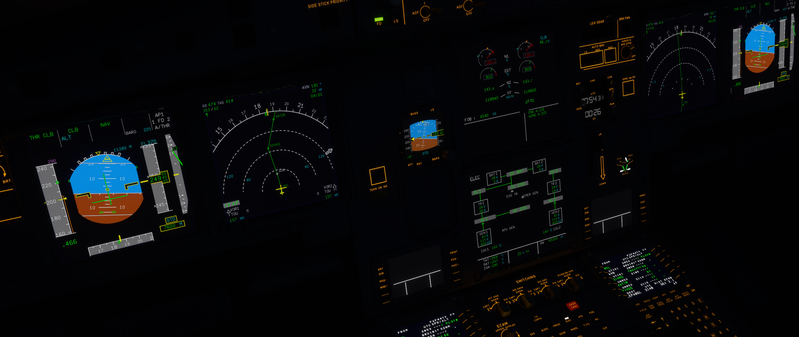 Engine N1 suddenly decrease to 50%. Speed lost. TAT/SAT/ISA increases ...