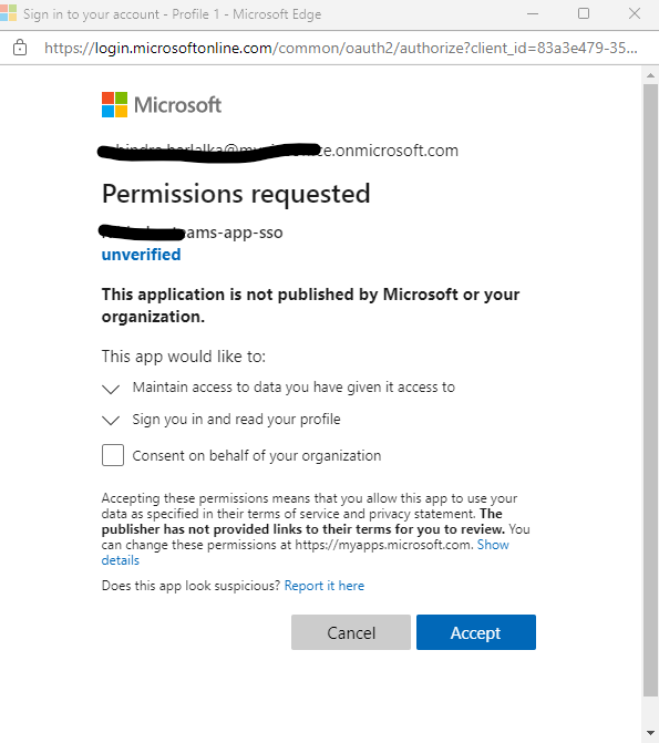 User.Read permission not requested in consent prompt for non-admin user · Issue #698 · OfficeDev ...