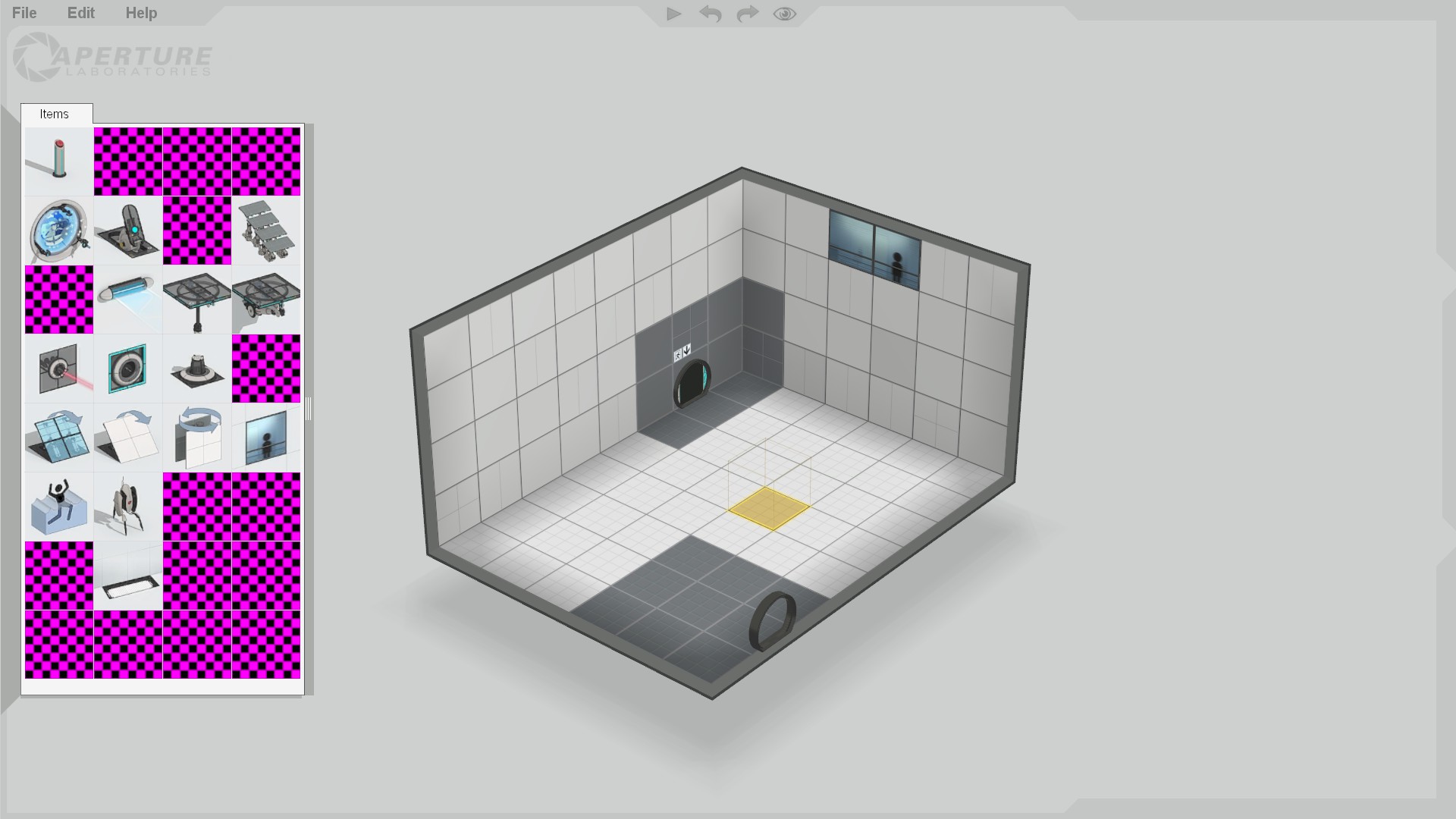 All custom elements are missing textures in the pallete, and are displayed as error in the ...