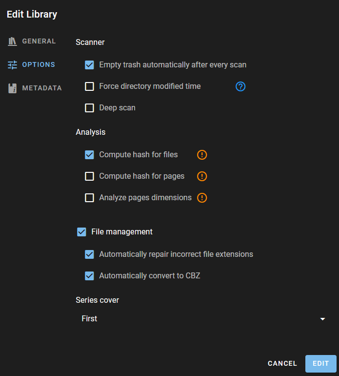 auto update library · Issue #1000 · gotson/komga · GitHub
