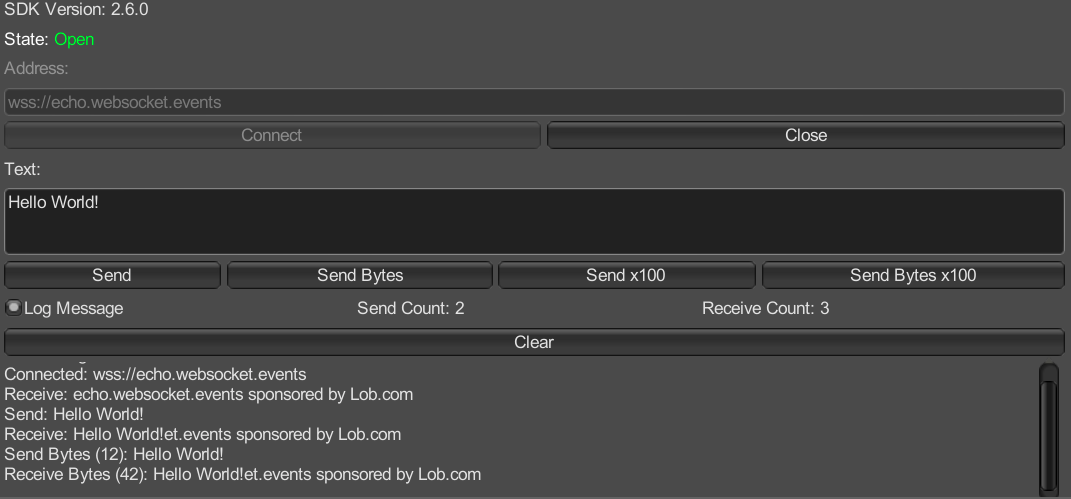 The received content seems incorrect, which is concatenated with previous received content ...