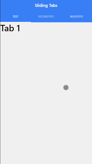 Tab bar slider demo like Google Material Tabs · Issue #4800 ...