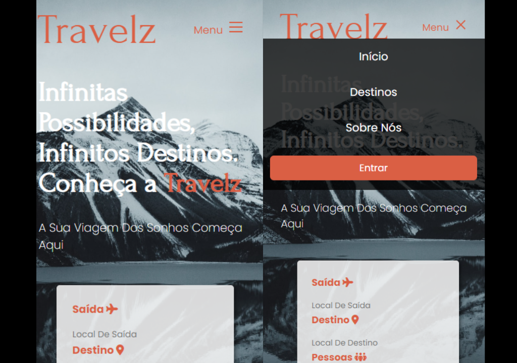 GitHub - JoaoLucasCordeiro/travelz_landing_page: Landing Page ...