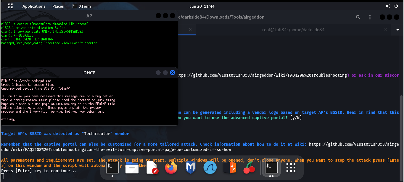 Airgeddon Evil Twin attack not working properly . · Issue #544 · v1s1t0r1sh3r3/airgeddon · GitHub