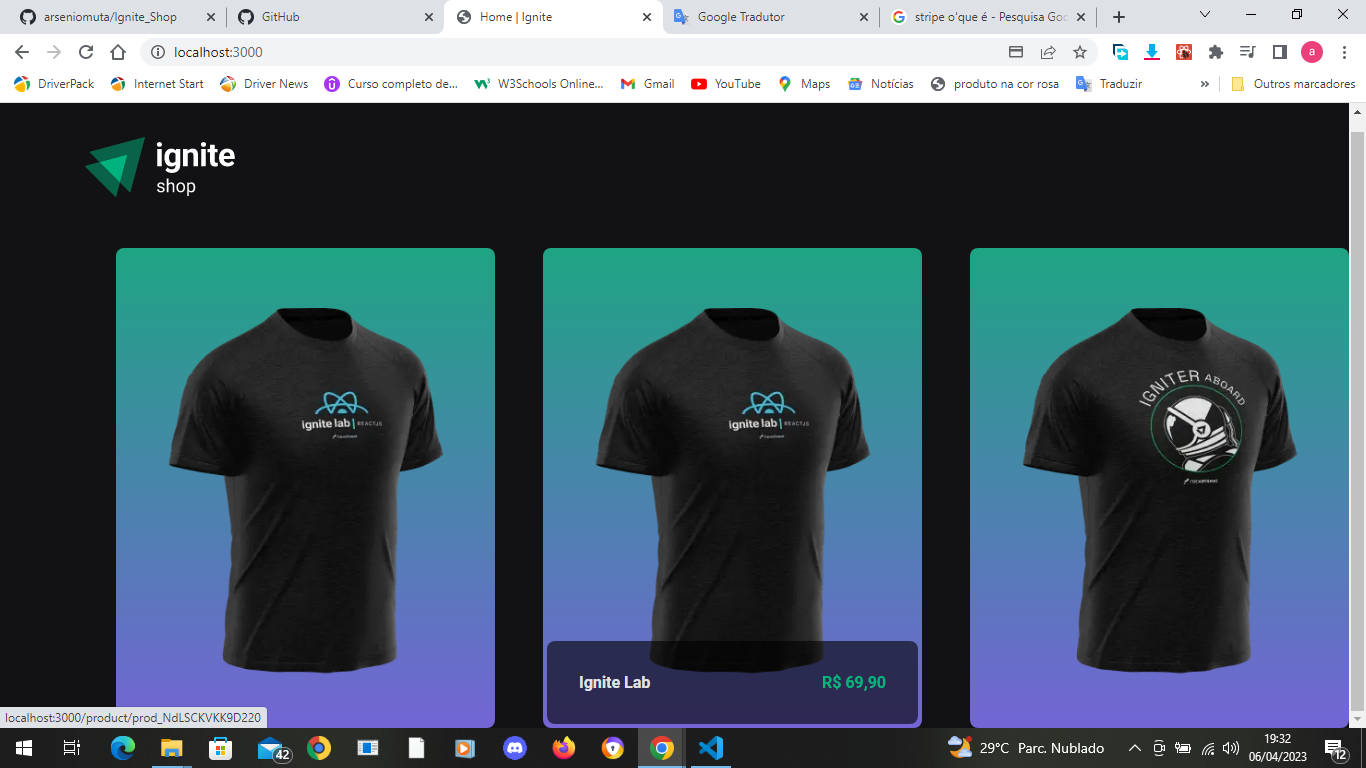 GitHub - arseniomuta/Ignite_Shop