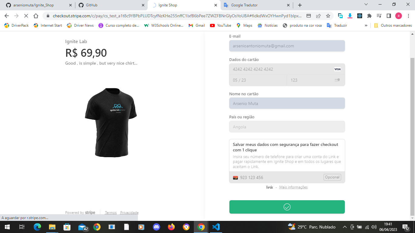 GitHub - arseniomuta/Ignite_Shop