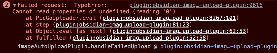 [Bug]: obsidian无法上传图片 · Issue #1135 · Molunerfinn/PicGo · GitHub