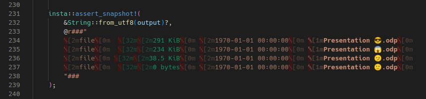 VT100 syntax highlighting within source code files · Issue #30 · TobiasFaller/vscode-vt100 ...