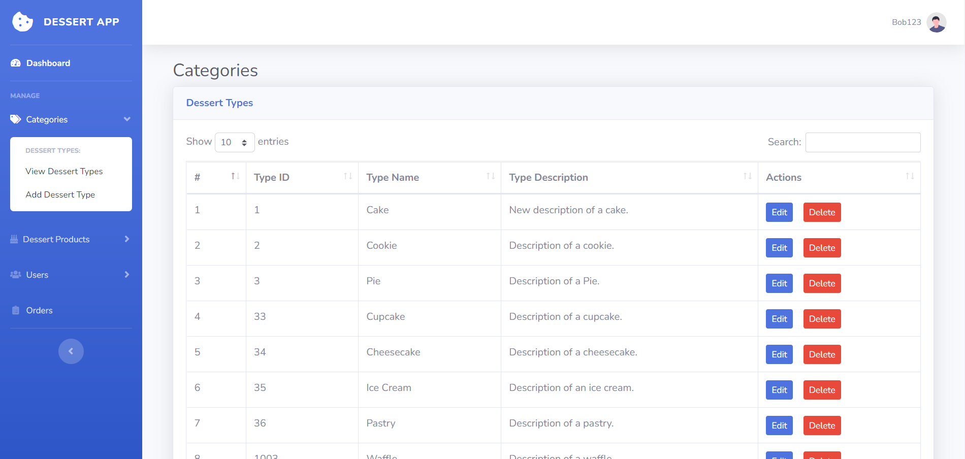 GitHub - Caerfyre/DessertApp: Dessert App is a simple dessert management and ordering web ...