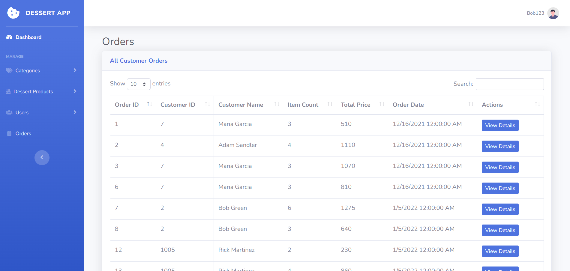 GitHub - Caerfyre/DessertApp: Dessert App is a simple dessert management and ordering web ...